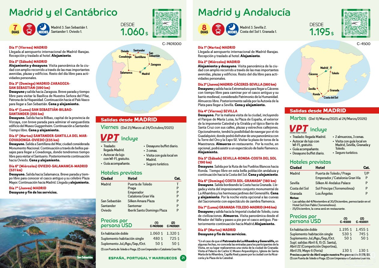 Circuitos EUROPA África, Oriente y Oceanía 2025-2026 - Lameco Viajes