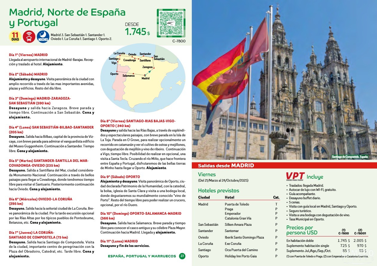 Circuitos EUROPA África, Oriente y Oceanía 2025-2026 - Lameco Viajes