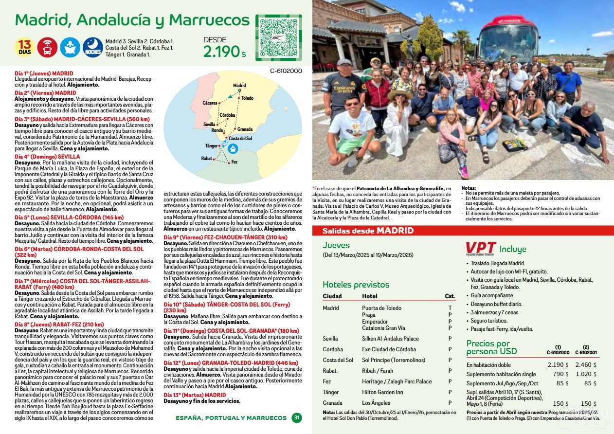 Circuitos EUROPA África, Oriente y Oceanía 2025-2026 - Lameco Viajes