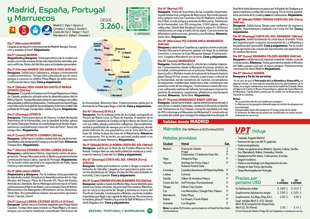 Circuitos EUROPA África, Oriente y Oceanía 2025-2026 - Lameco Viajes