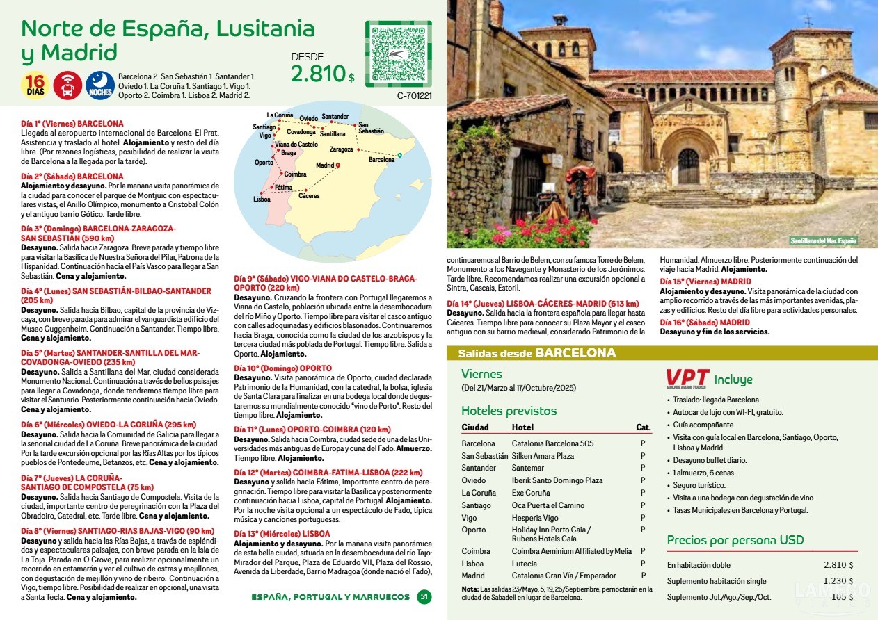 Circuitos EUROPA África, Oriente y Oceanía 2025-2026 - Lameco Viajes