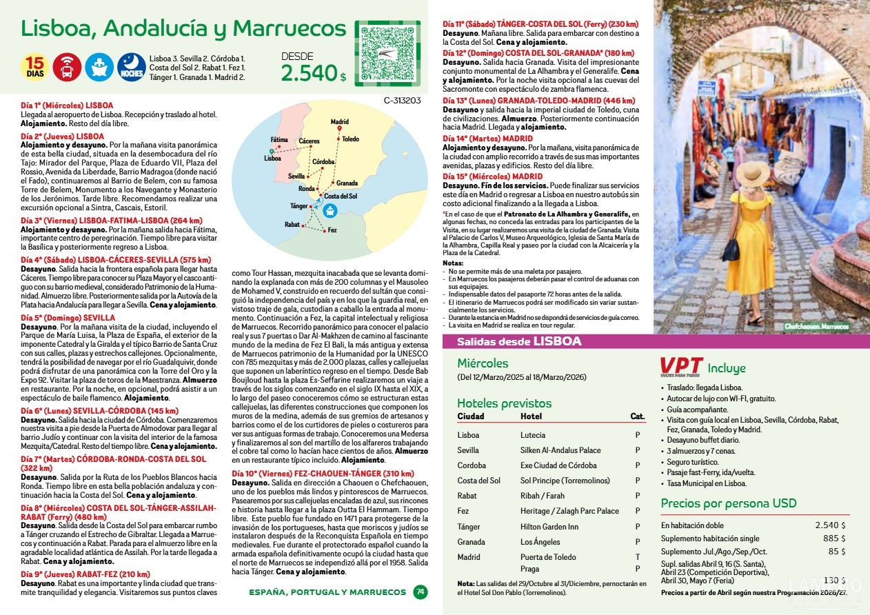 Circuitos EUROPA África, Oriente y Oceanía 2025-2026 - Lameco Viajes