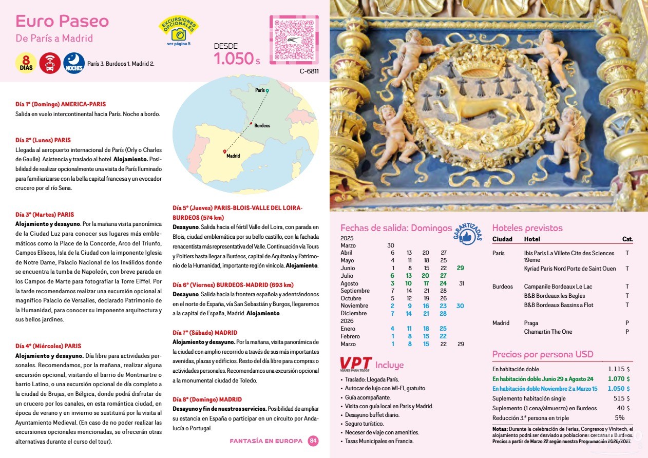 Circuitos EUROPA África, Oriente y Oceanía 2025-2026 - Lameco Viajes